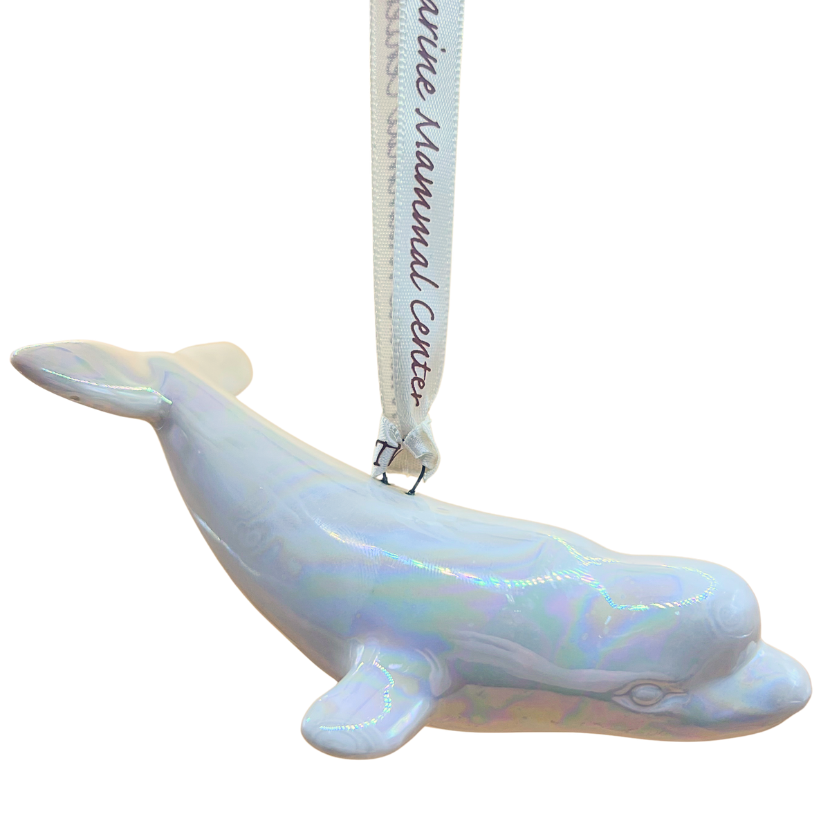 Beluga Whale Porcelain Ornament – The Marine Mammal Center Gift Store
