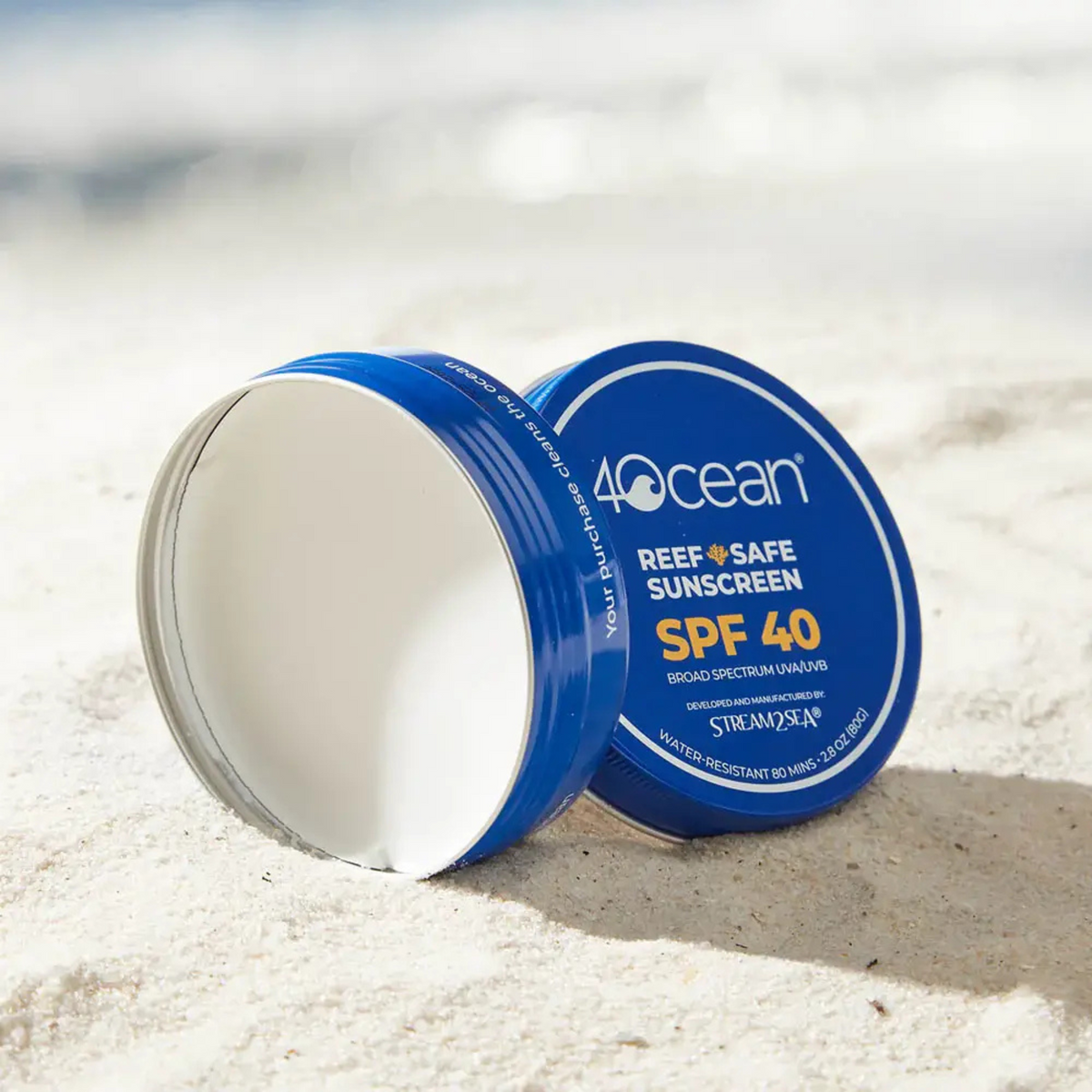 4ocean Reef Safe Sunscreen Tin – The Marine Mammal Center Gift Store